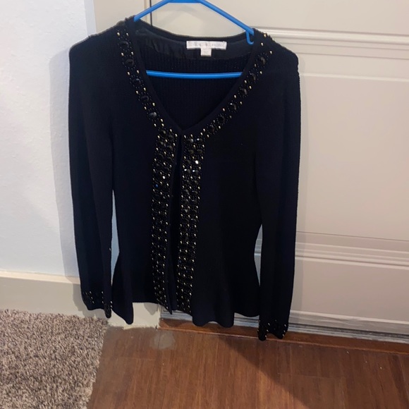 Boston Proper | Sweaters | Black Boston Proper Cardigan | Poshmark